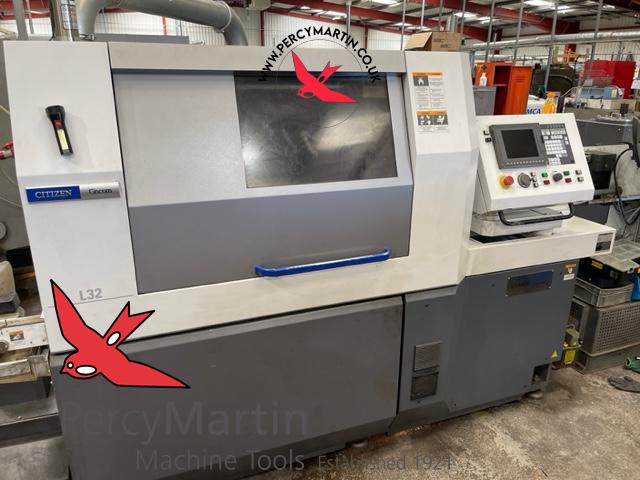 L32-1M8 CNC Sliding Head Lathes | 2017 | Citizen | Percy Martin