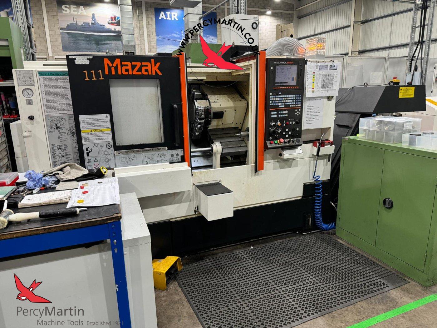 QUICK TURN SMART 250M CNC Lathes with Milling | 2013 | Mazak | Percy Martin