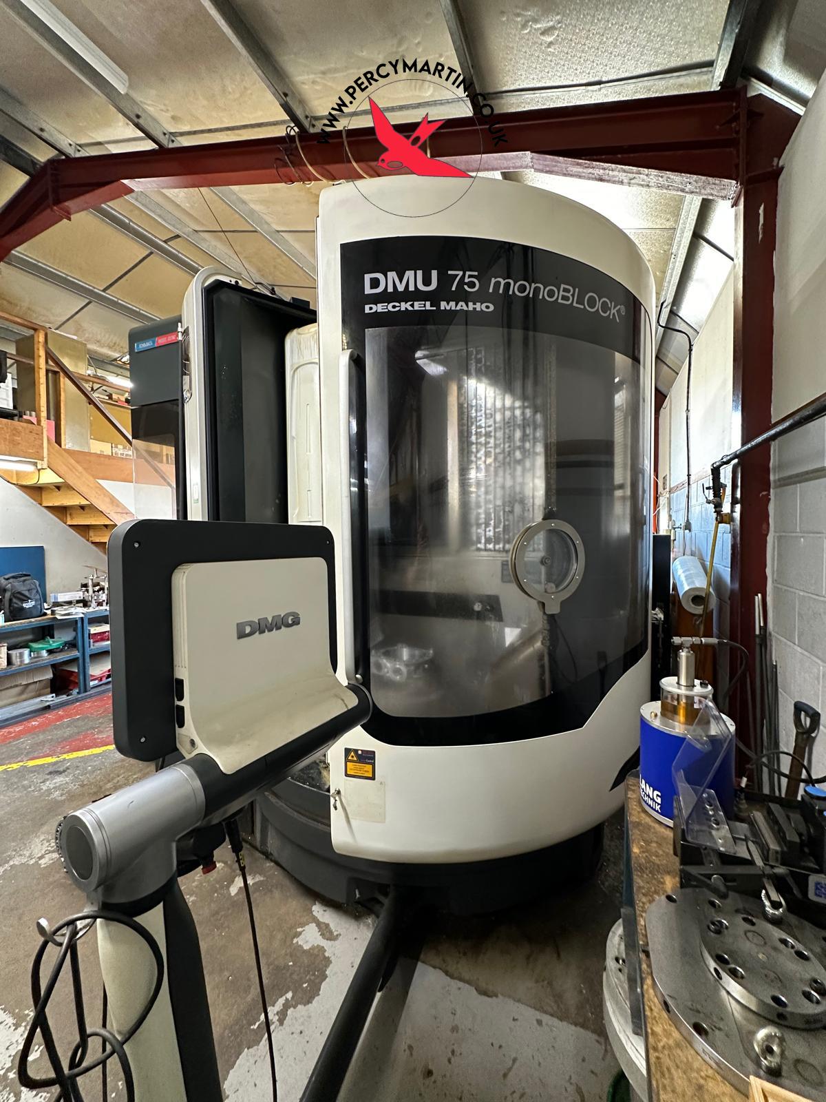 DMU 75 monoBLOCK 5 Axis Machining Centres | 2013 | DMG | Percy Martin
