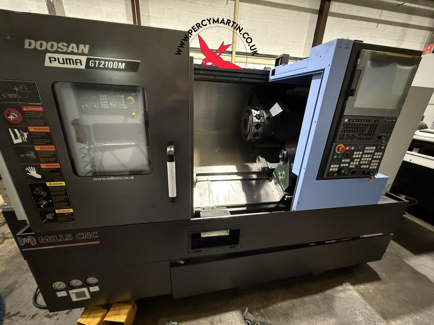 PUMA GT2100M CNC Lathes with Milling | 2021 | Doosan | Percy Martin