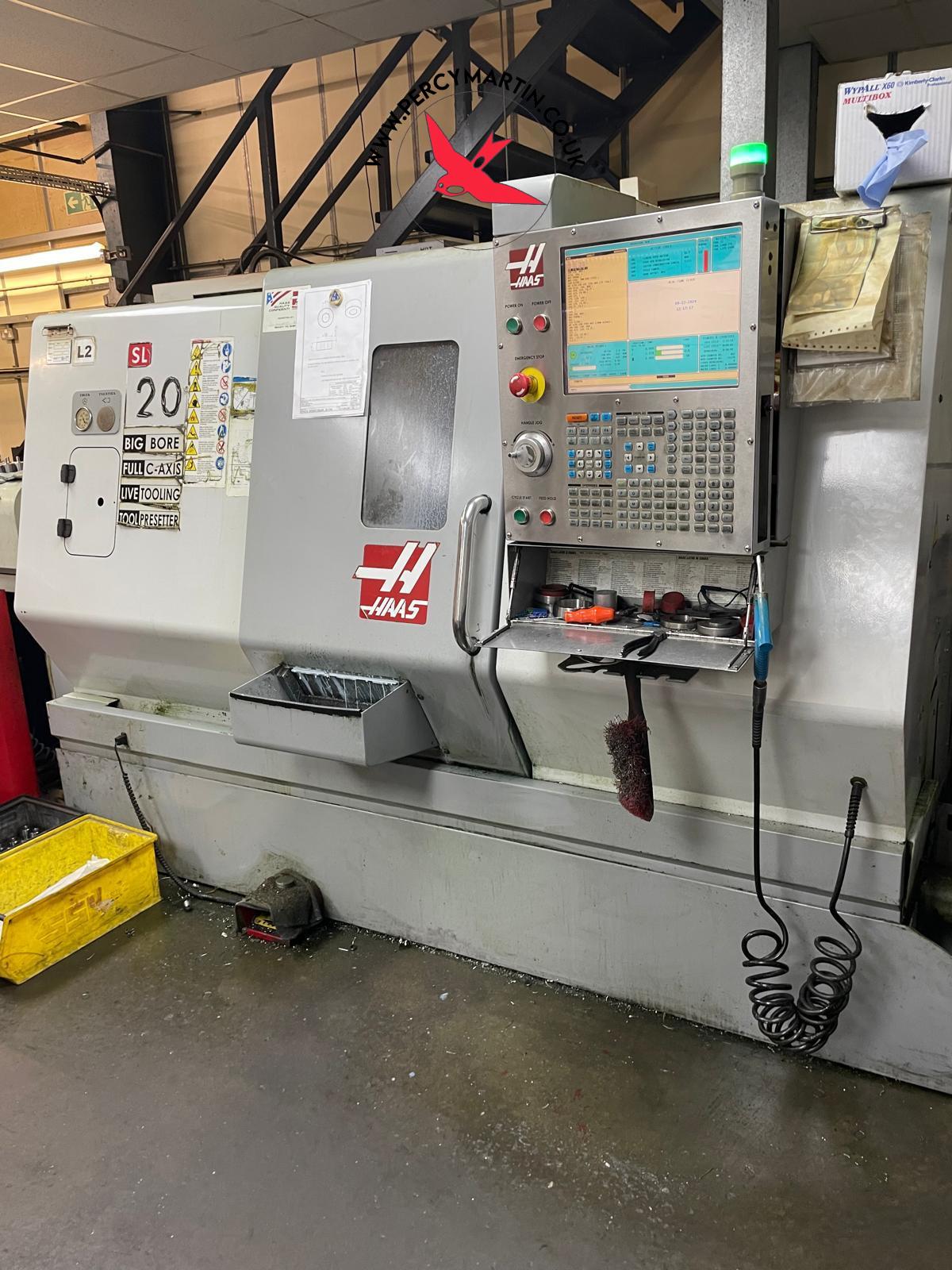 SL-20BCE CNC Lathes with Milling | 2008 | HAAS | Percy Martin
