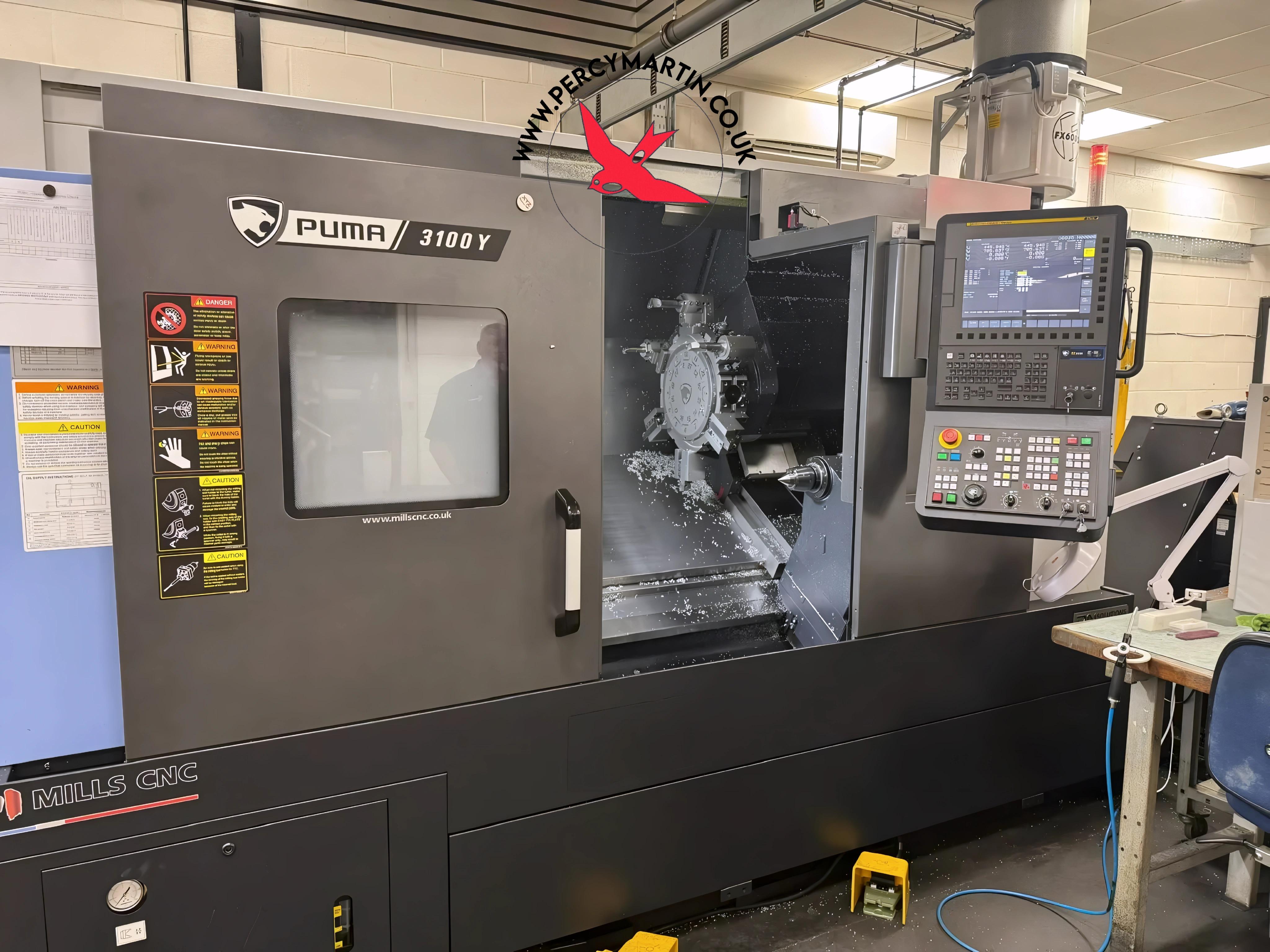 Puma 3100Y CNC Lathes with Milling | 2022 | Doosan | Percy Martin