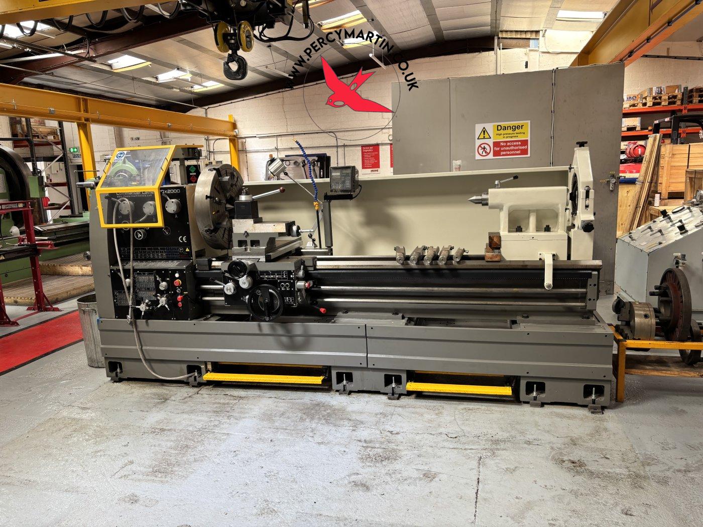 Commander 800 x 2000 Lathes | 2018 | Chester | Percy Martin
