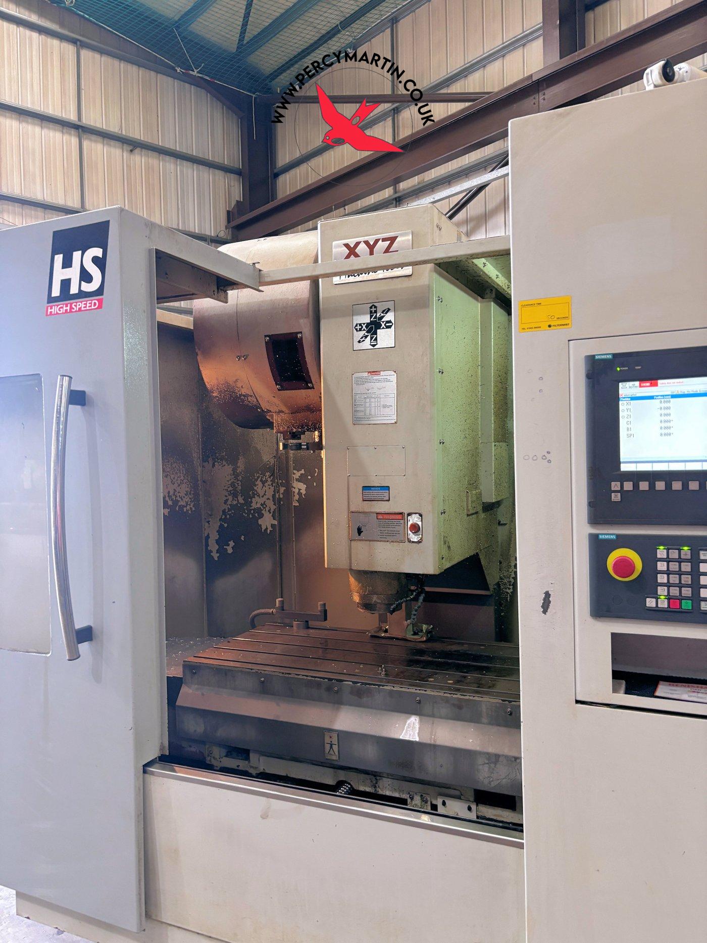 1060 HS VMC Vertical Machining Centres | 2013 | XYZ | Percy Martin