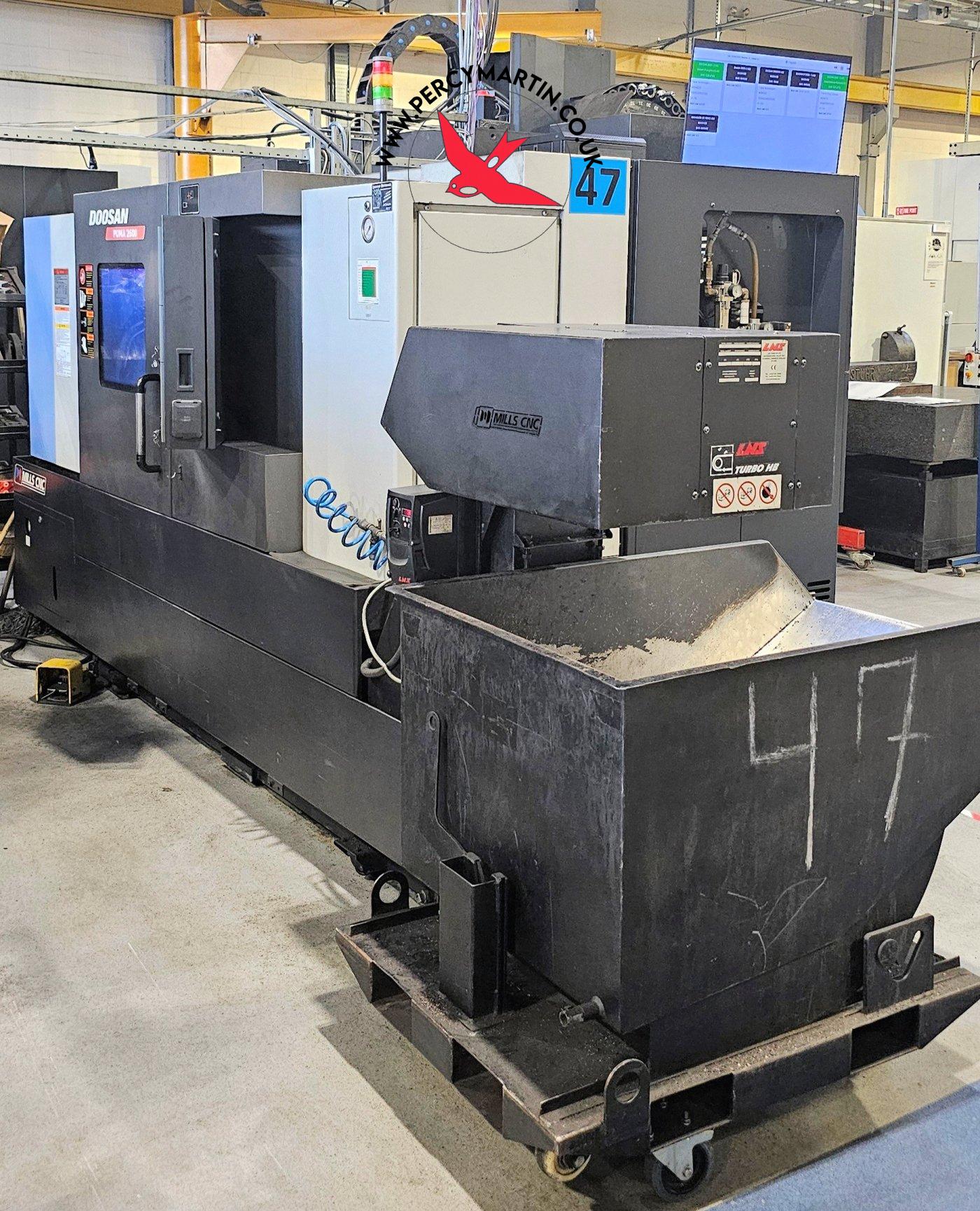 Puma 2600 CNC Lathes | 2014 | Doosan | Percy Martin