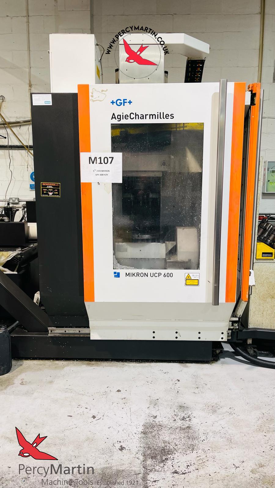 UCP 600 5 Axis Machining Centres | 2007 | Mikron | Percy Martin